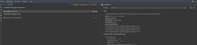 CSharp email - send and receive email using .NET and SMTP