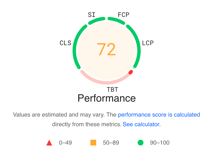 How to reduce TBT in Google page speed insights